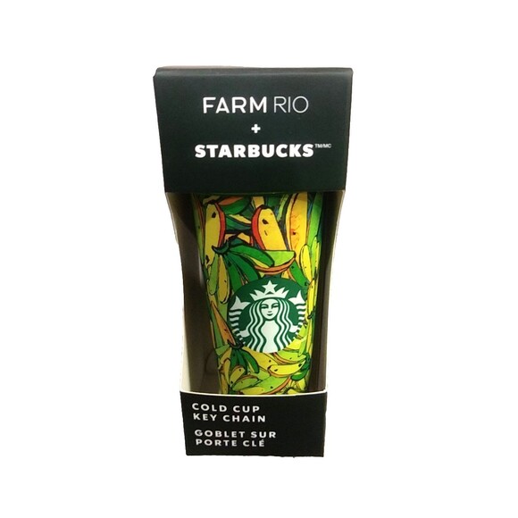 Starbucks | Accessories | Starbucks X Farm Rio Banana Print Cold Cup ...